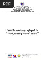 Matatag Accomplishment Narrative Report | PDF