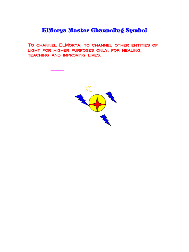 ElMorya Master Channeling Symbol Guide | PDF