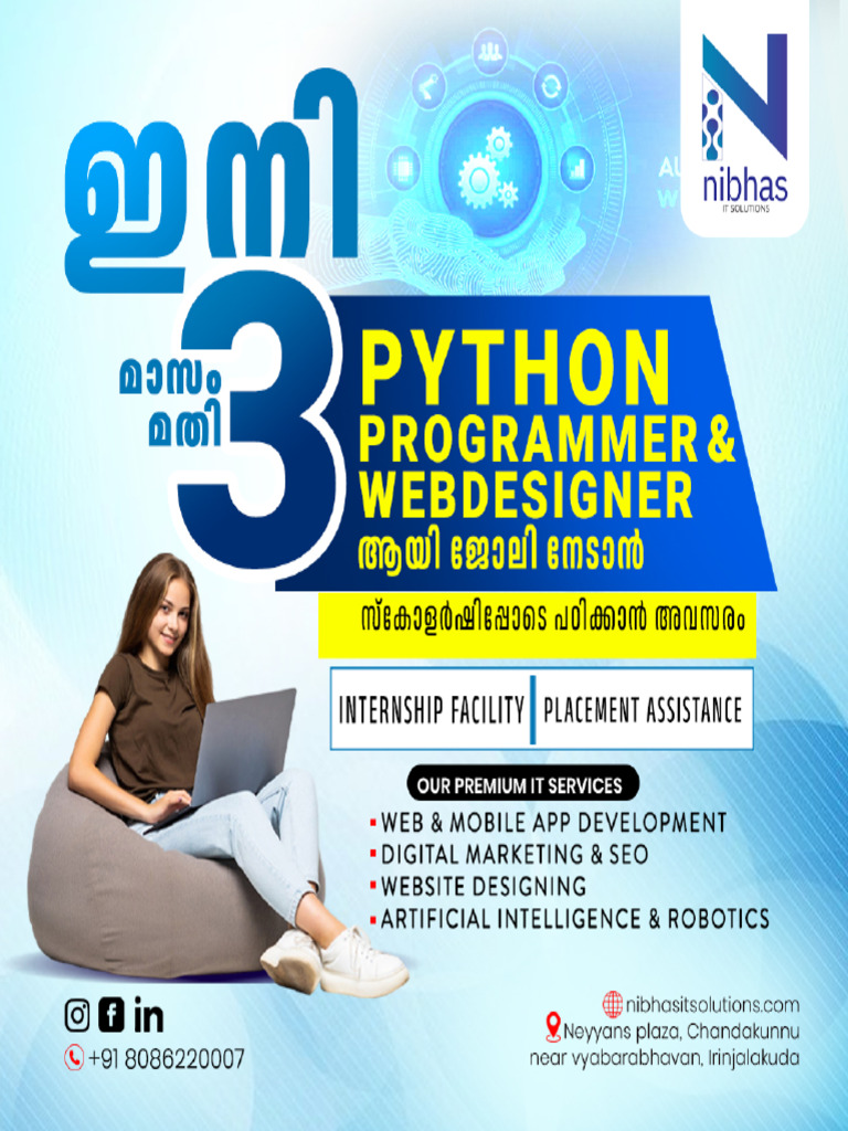 Python Course Ad - 8-08-2025 | PDF