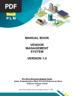 Panduan Manual Pengguna Vendor Indesso | PDF