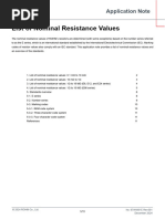 Standard Resistor Values E24 | PDF | Electromagnetism | Physical Quantities