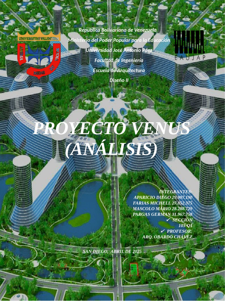 Proyecto Venus ANALISIS | PDF | Sustentabilidad | Sociedad