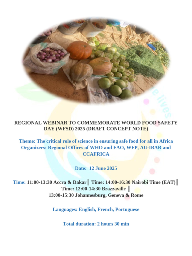 WFSD 2025 - Food Safety and Science - CN - en | PDF | Food Safety ...