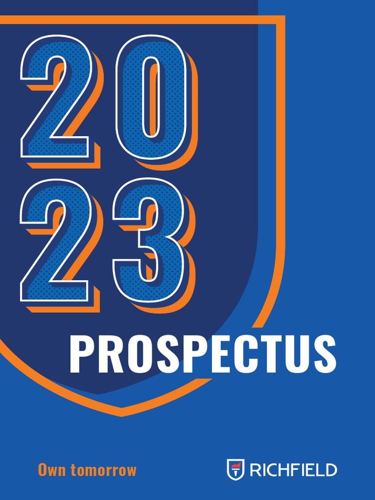 851 Richfield Prospectus 2023 Digital | PDF | Bachelor's Degree | Computer Programming