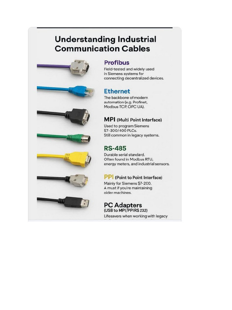 Industrial Communication Cable. | PDF