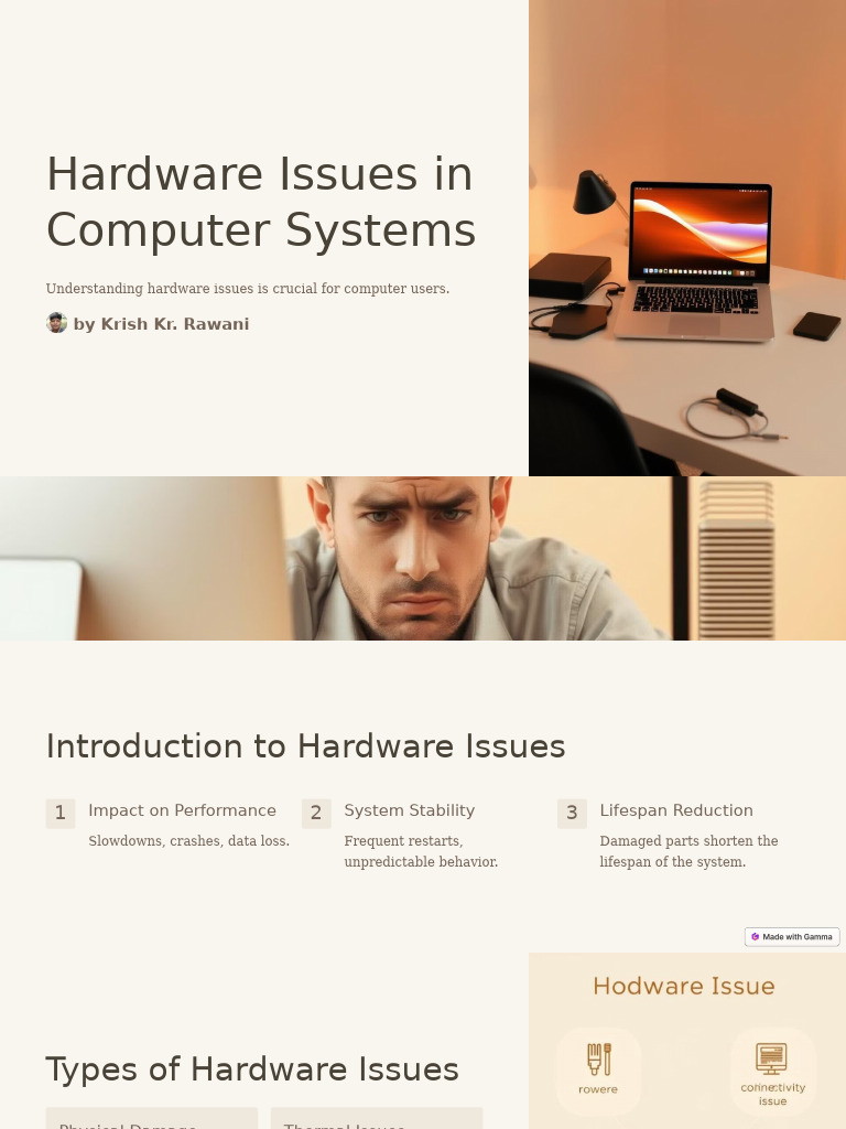 Hardware Issues in Computer Systems | PDF | Computer Hardware | Computing