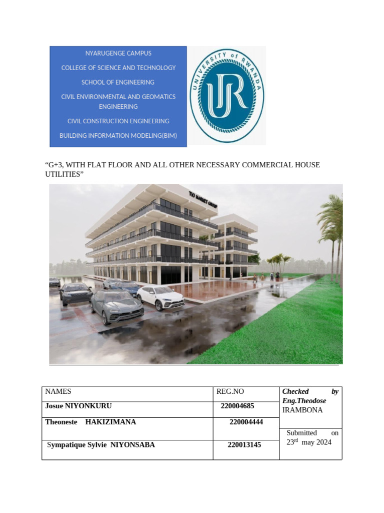 G+3 Building Design Using Revit | PDF | Technical Drawing | Design