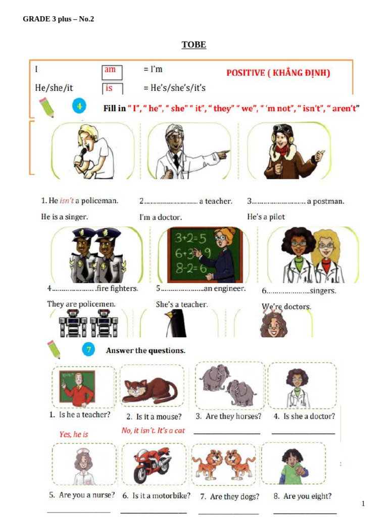 Grade 3 English Workbook No. 2 | PDF