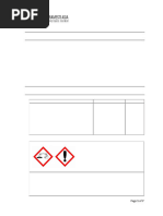 Hydrochloric Acid 33% Safety Data Sheet | PDF | Water | Combustion