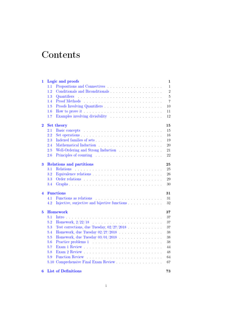 Intro Proofs Book | PDF | Contradiction | If And Only If