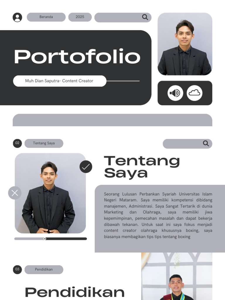 Portofolio Dian Saputra | PDF