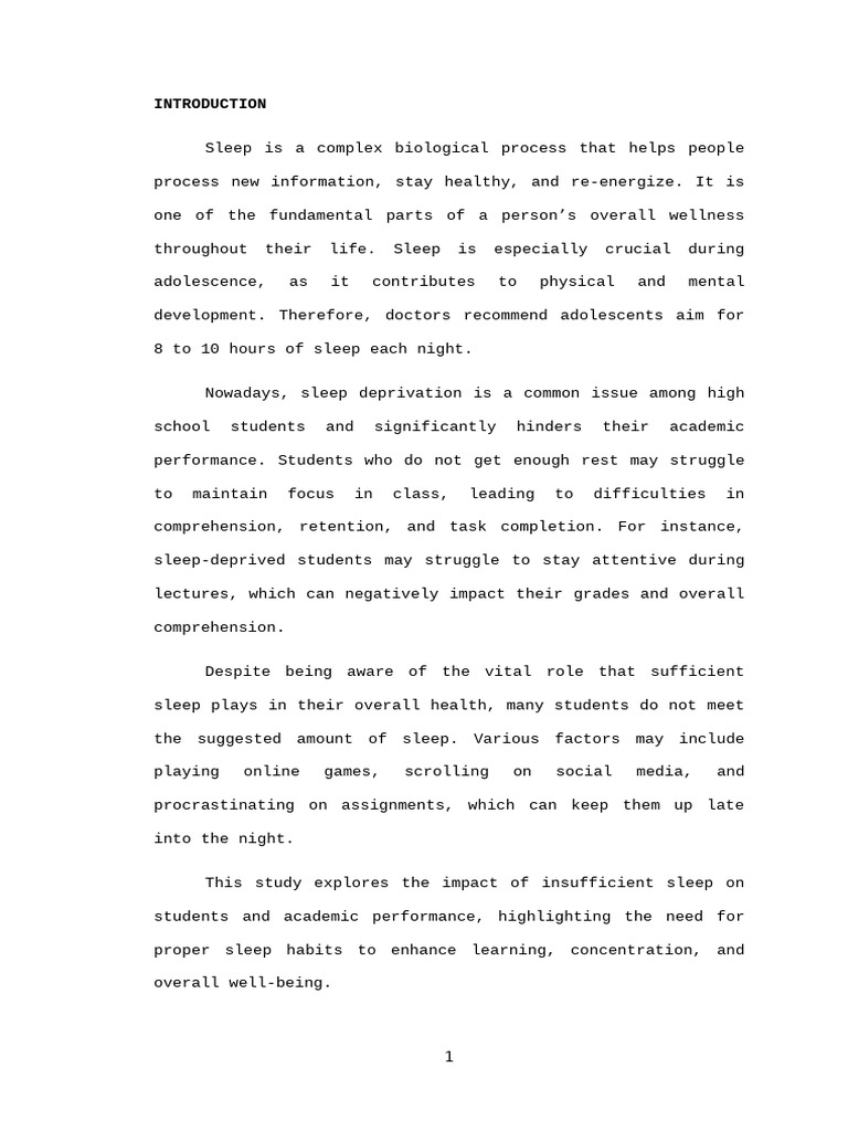 Introduction, RRL, Objective and Significance of The Study | PDF ...