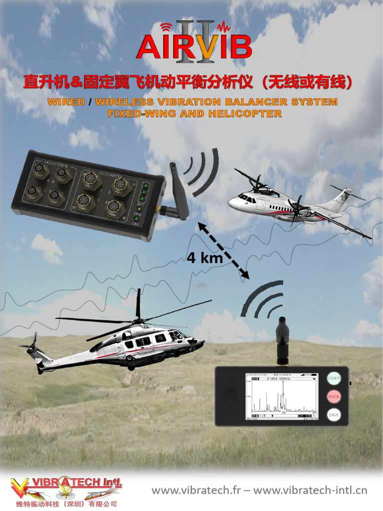 Brochure AIRVIB II Velocimetre V1.10 Blanc Chinois-Anglais | PDF ...
