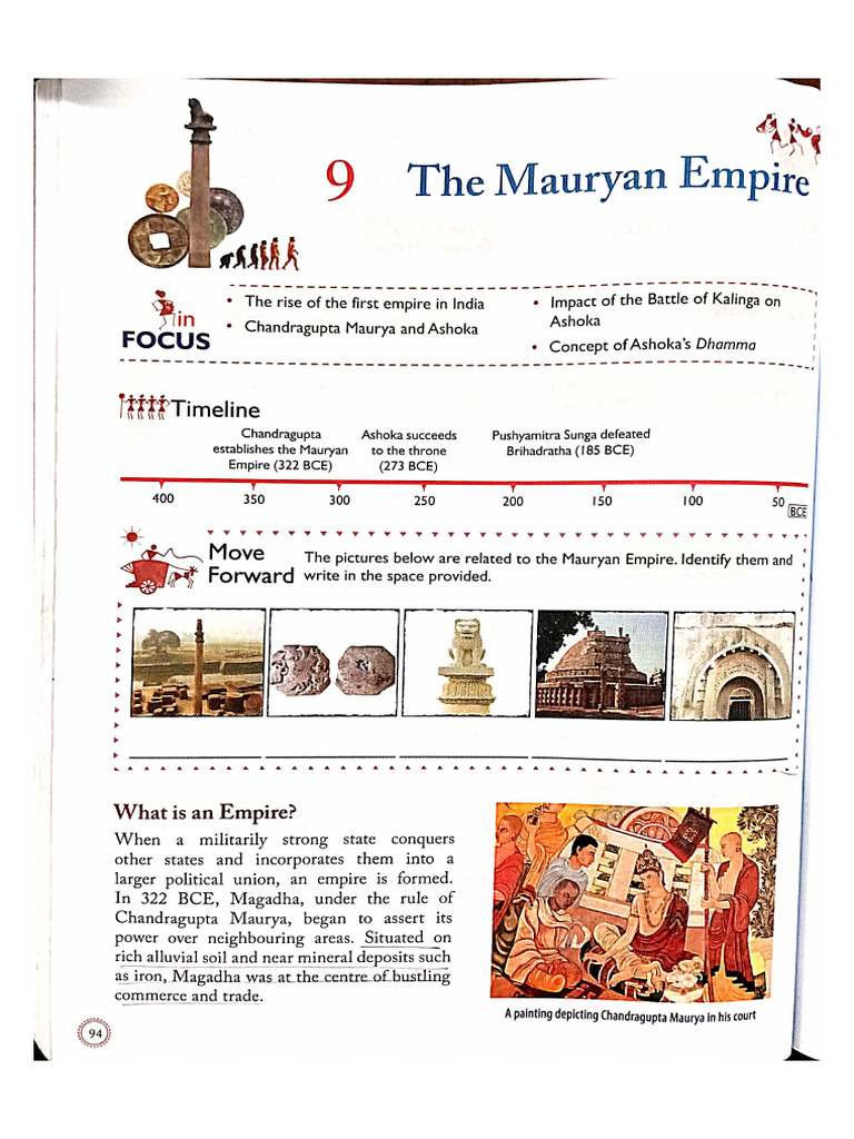 The Mauryan Empire | PDF | Ashoka