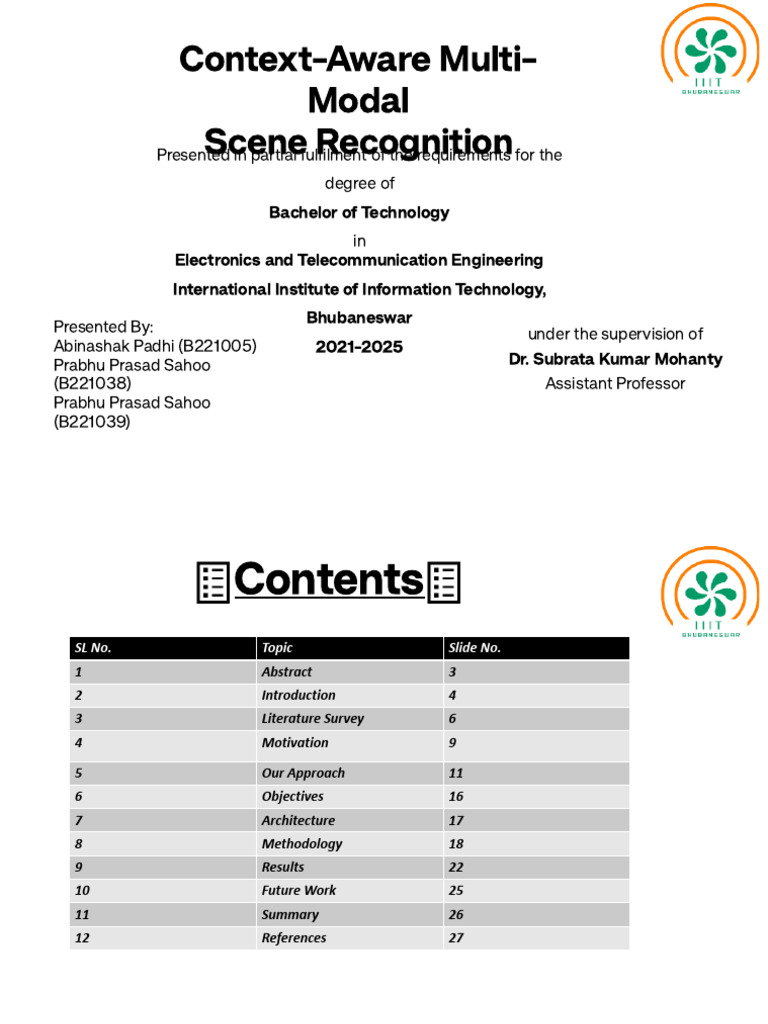 Slides Acad - Project - Final-3 | PDF | Image Segmentation | Augmented ...