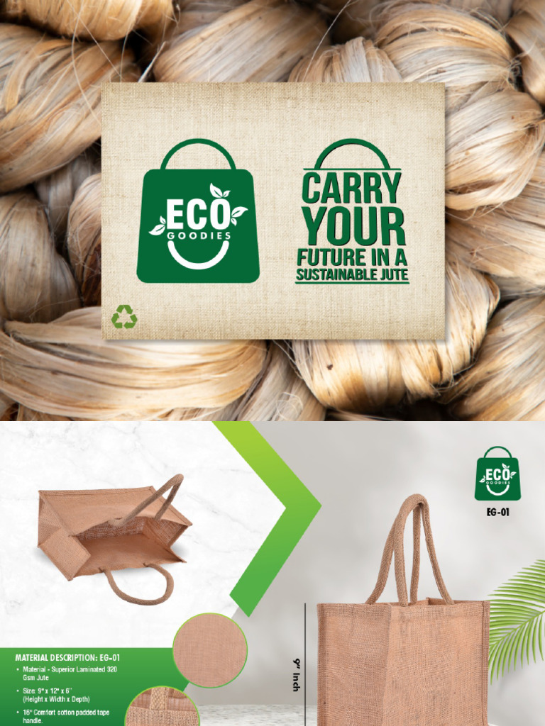 Eco Goodies Jute Bag Catalogue | PDF