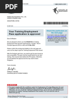 Medical Awareness Undertaking Letter | PDF