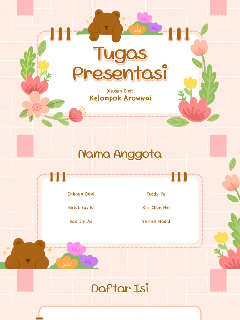 Tema Lucu Berwarna Pink | PDF