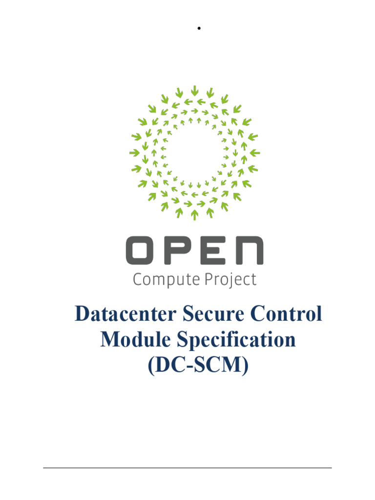 Ocp Dc Scm Rev2 1 Ver1 1 Pdf Usb Electrical Engineering