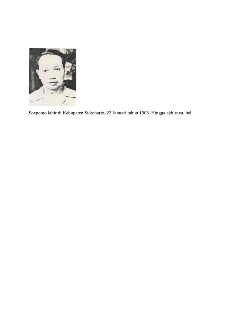 Supomo | PDF
