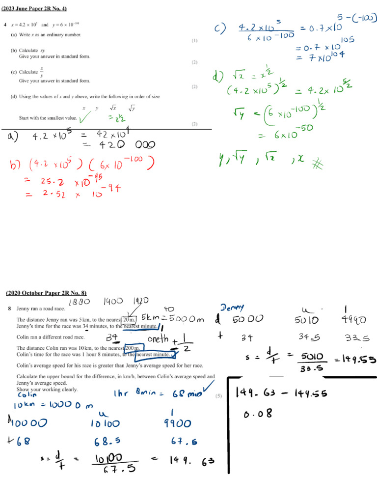 Numbers IGCSE Mathematics | PDF