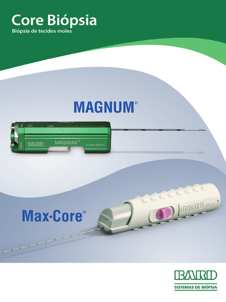 Instrumento de Biopsia Core Magnum Bard | PDF