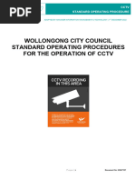 Standard Operating Procedure Sop CCTV Op | PDF | Computers | Technology ...