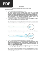 CBSE Class 10 Physics The Human Eye and Its Colourful World Worksheet 1 ...