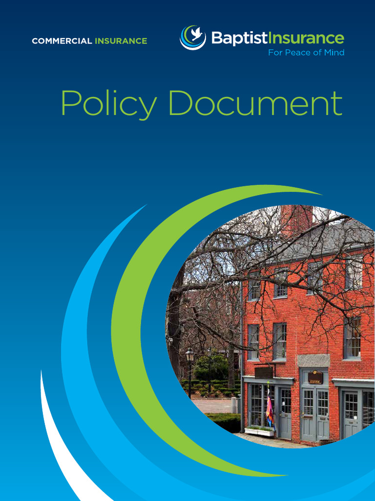 Comprehensive Commercial Insurance Policy | PDF | Insurance | Arbitration