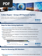 IEEE Membership Registration & Renewal Guide | PDF | Credit Card | Money