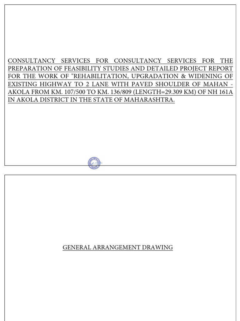 Highway Rehabilitation Feasibility Study | PDF | Composite Material ...