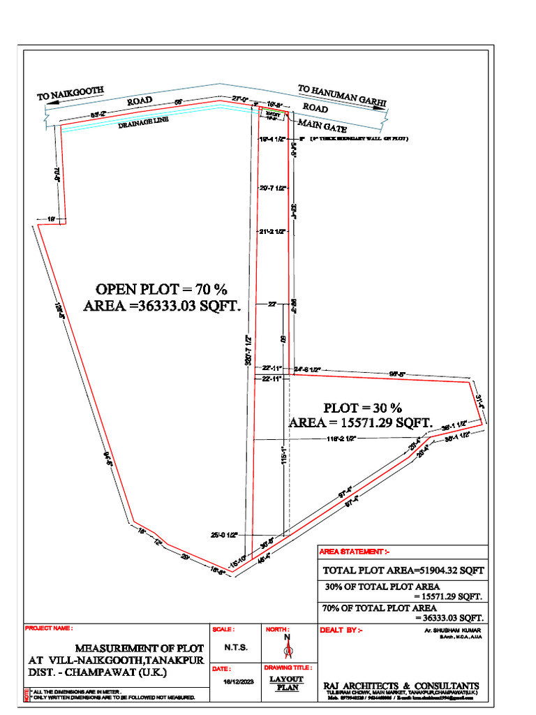 MR - Muni Plot Layout Work | PDF