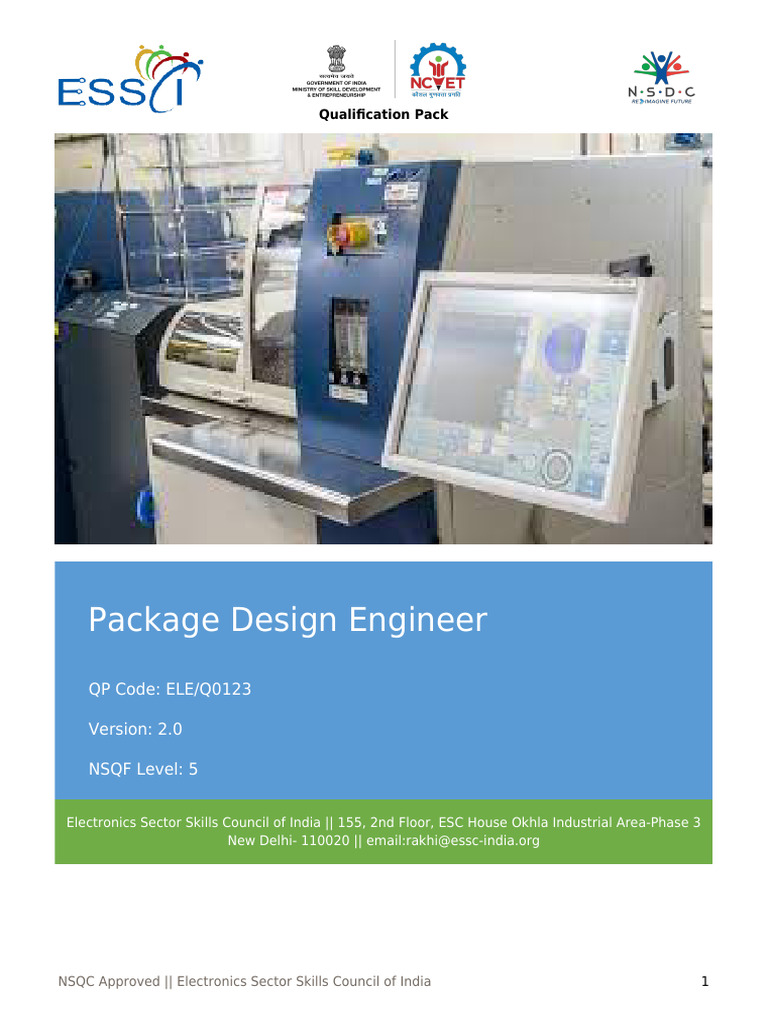 Package Design Engineer ELE - Q0123 - v2.0 | PDF | Occupational Safety ...