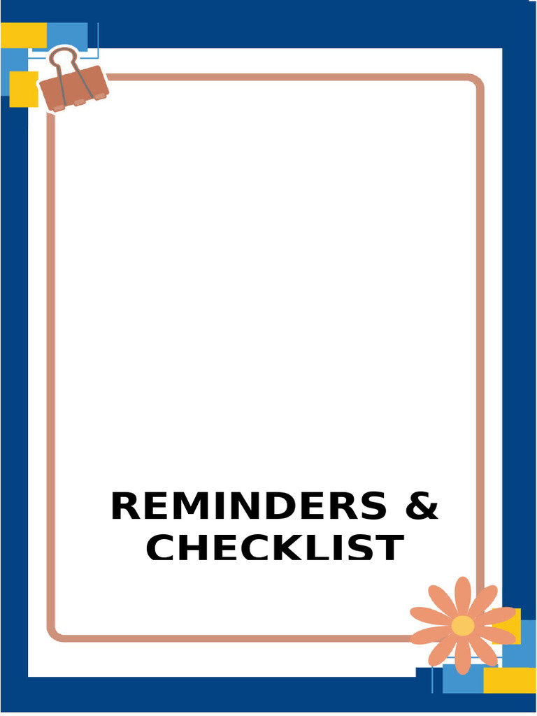 Cover Page English 7 Editable | PDF