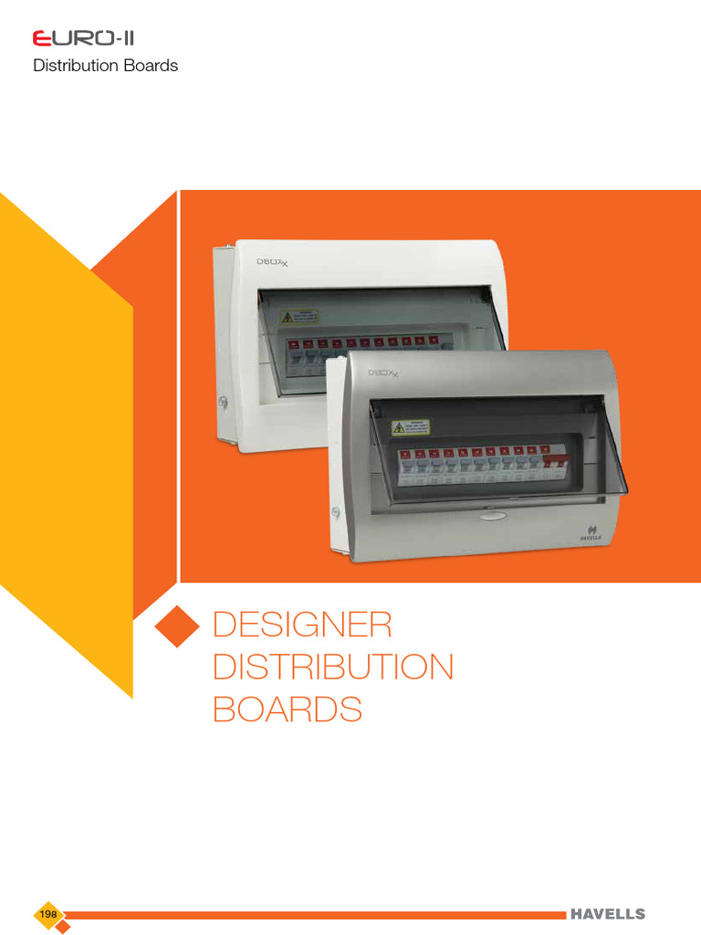 Havells Designer Distribution Boards | PDF | Electrical Equipment ...