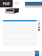 DAT 1400 Weight Transmitter Manual | PDF | Weight | Computer Keyboard