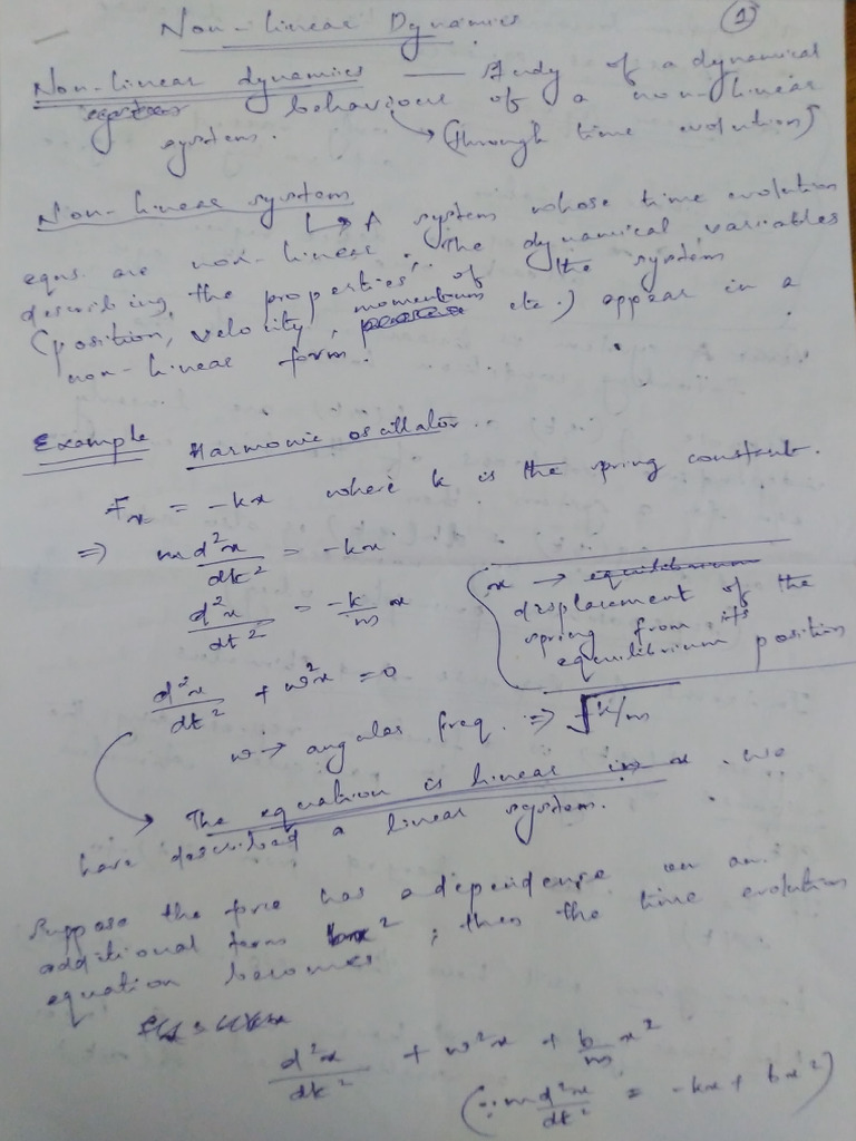 Nonlinear Dynamics and Applications | PDF
