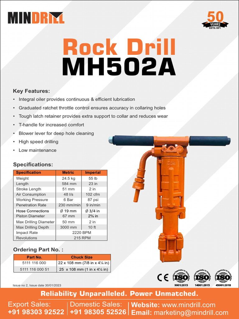 Mindrill MH502A English | PDF