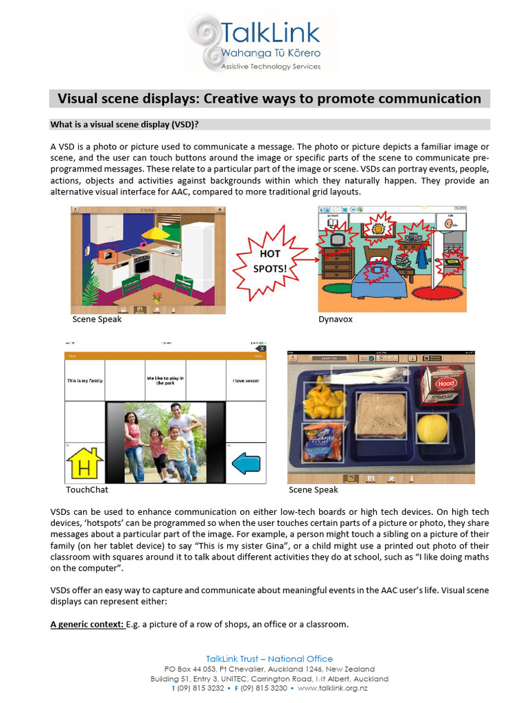 Visual Scene Displays | PDF | Cognition | Learning