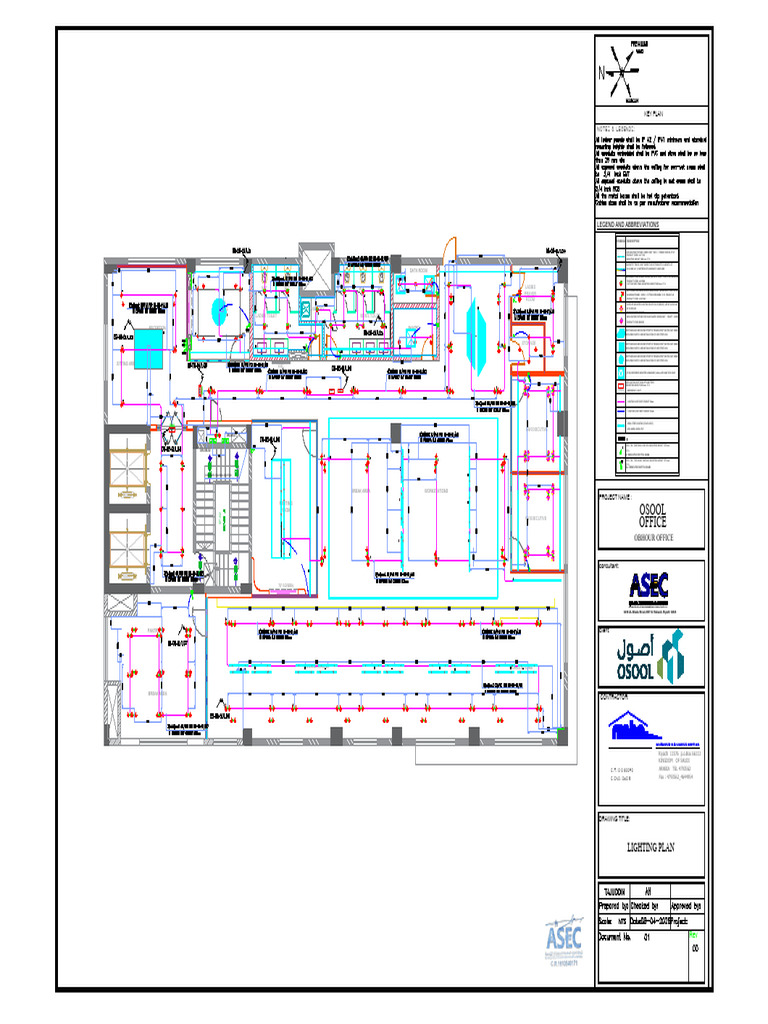 Lighting Obhur Osool Rev-00 | PDF | Lighting | Electrical Components