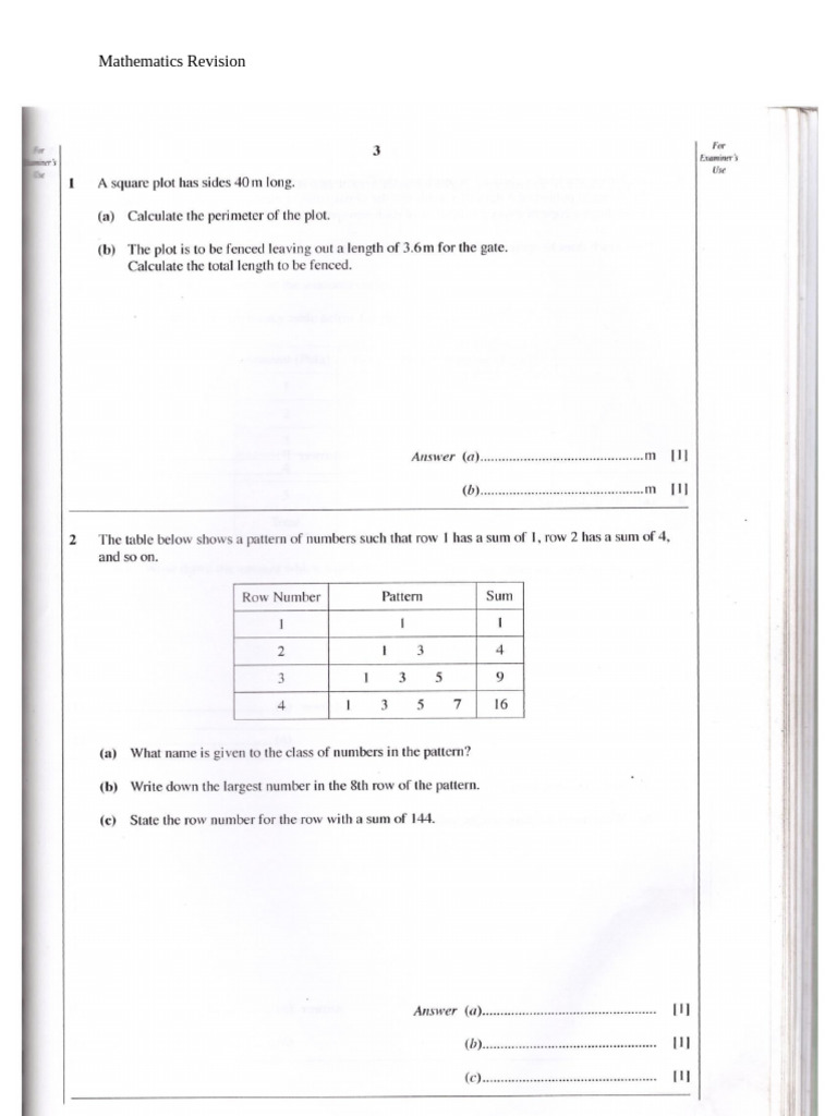 Effective Mathematics Revision Guide | PDF