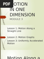 Lesson 9: D-T & V-T Graphs | PDF | Velocity | Acceleration