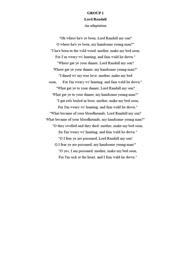 Grade 9 Poems and Assignment | PDF