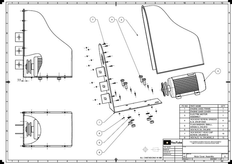 Motor Cover Assembly | PDF