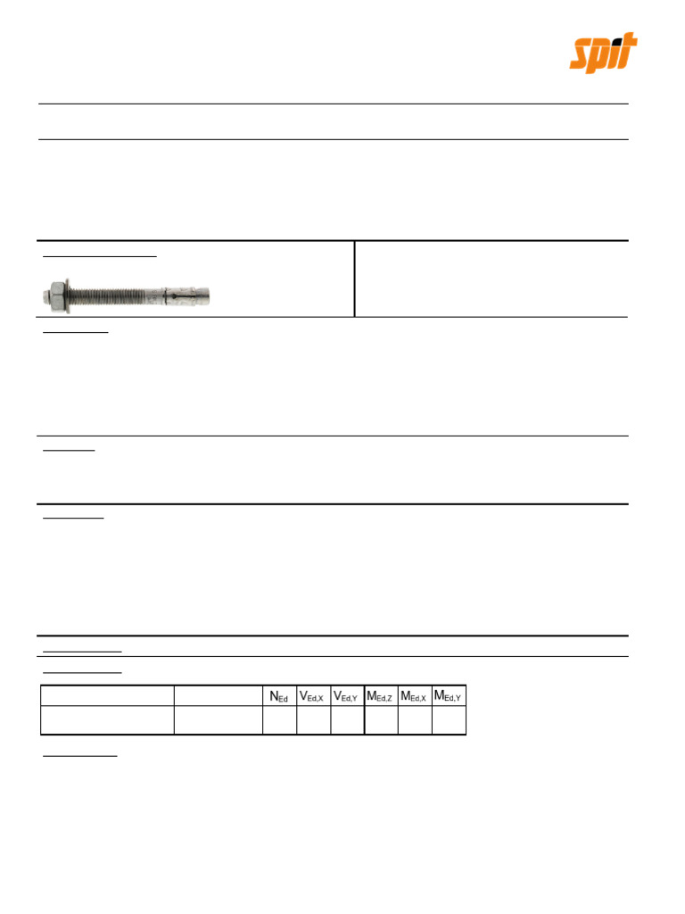 FIX Z XTREM A4 Min. Anchorage M8!22!07 2025 | PDF | Strength Of ...