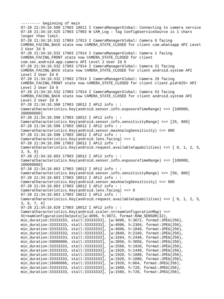 Log Cat 1753709650421 | PDF | Computer Programming | System Software
