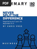 Never Split The Difference PDF | PDF | Negotiation | Empathy