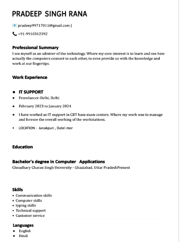 Pradeep Singh Rana 3 | PDF