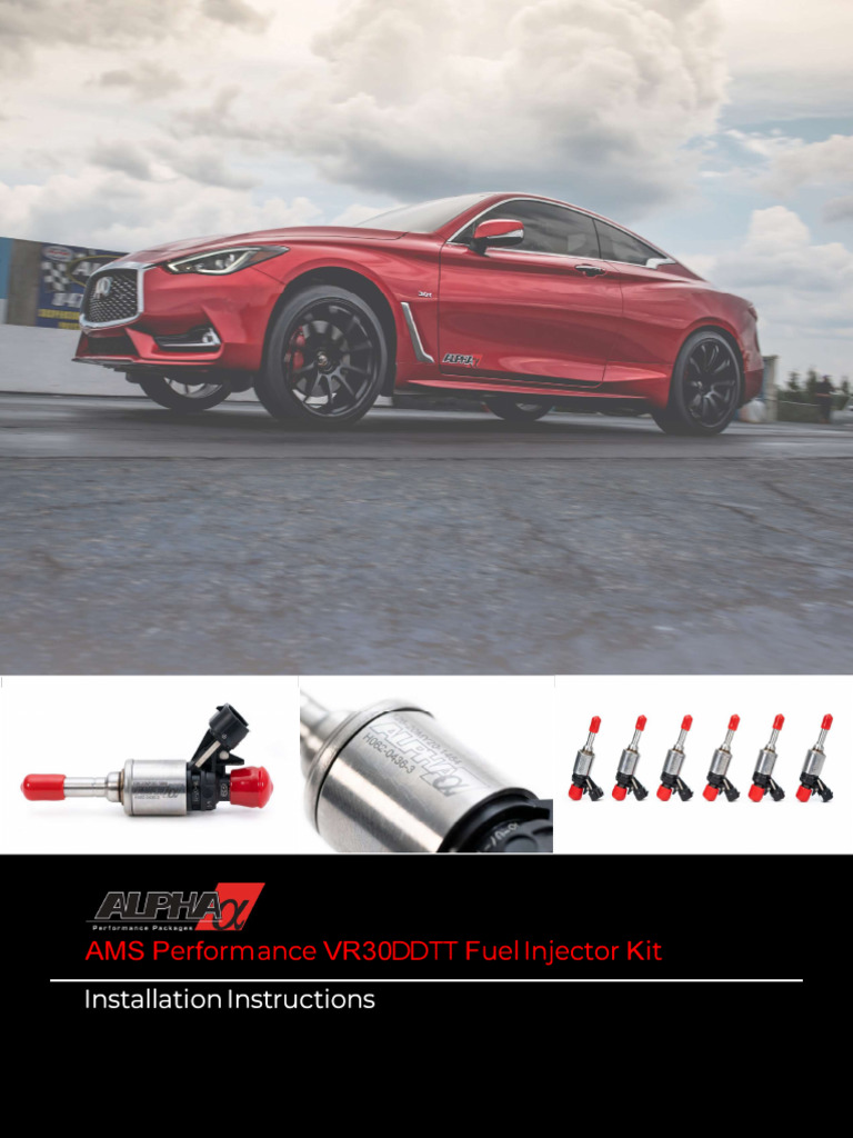 AMS-VR30 Injector Install Instructions 11172022 | PDF | Engines