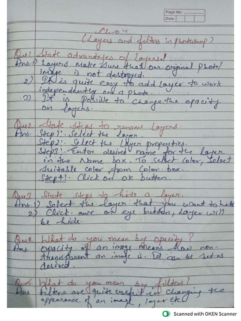 CH 4 Class 8th | PDF